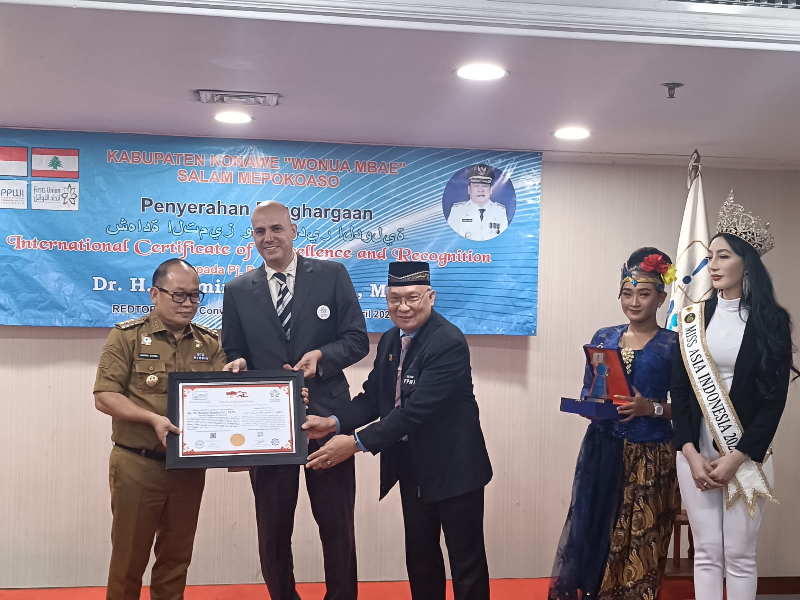 Dr. Harmin Ramba, SE.,MM, Pejabat Bupati Konawe Kembali di Anugrahi ...